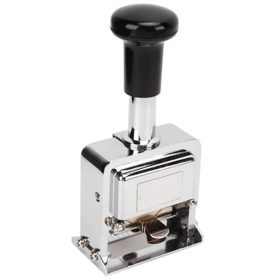 HURRISE tampon numérique auto-encreur Timbre numéroté Conception de la ...