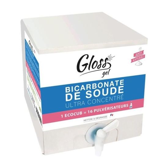 Ecocub bicarbonate de soude (10L) - Gloss - Cdiscount Electroménager