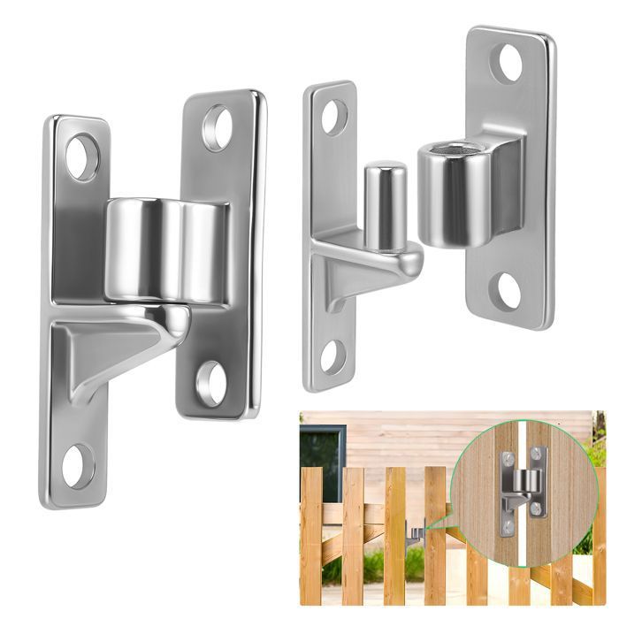 2 Paires Charniere Porte Lourde Inox 304,Gond Portail,Capacité 270kg ...