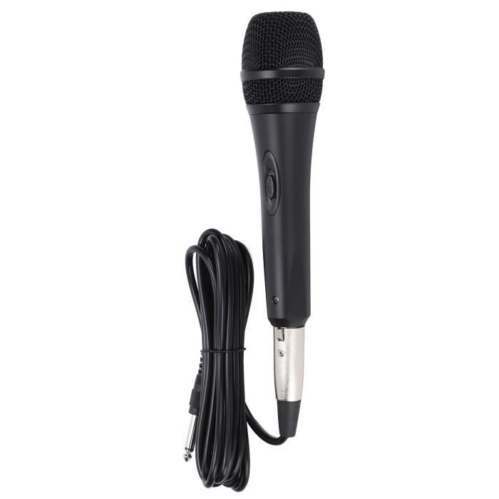 Akozon Microphone à main YS‑228 Microphone dynamique Microphone filaire ...