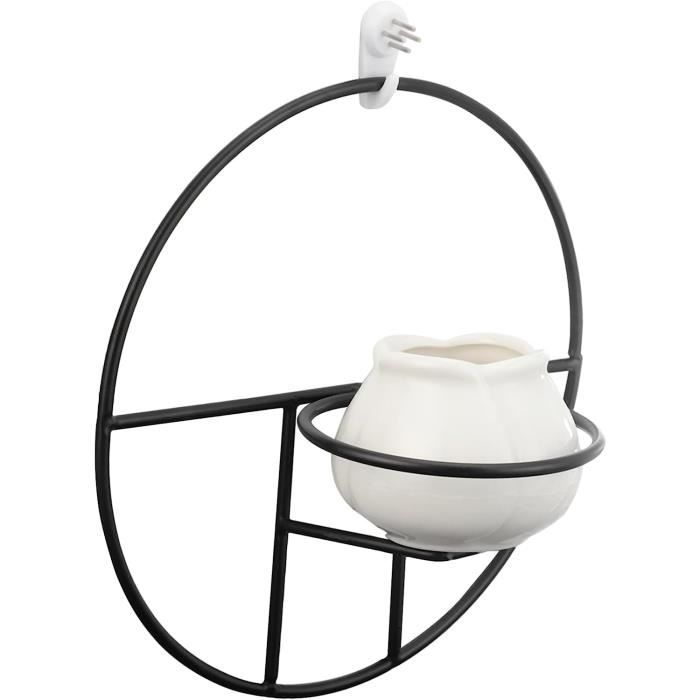 1 Pc Pot Mural En Céramique Terrariums En Verre Pour Plantes Pot Mural ...