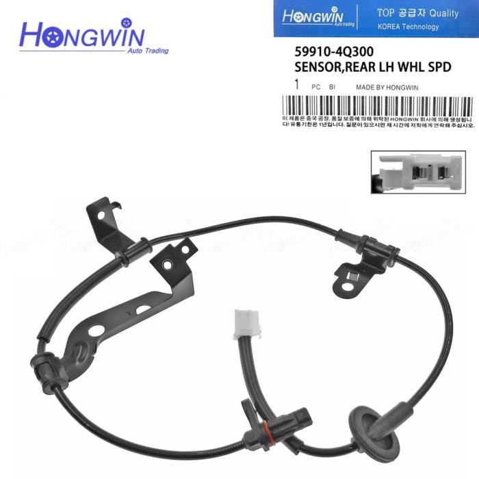 Arrière gauche - Capteur de vitesse de roue ABS pour Hyundai MacMi ...