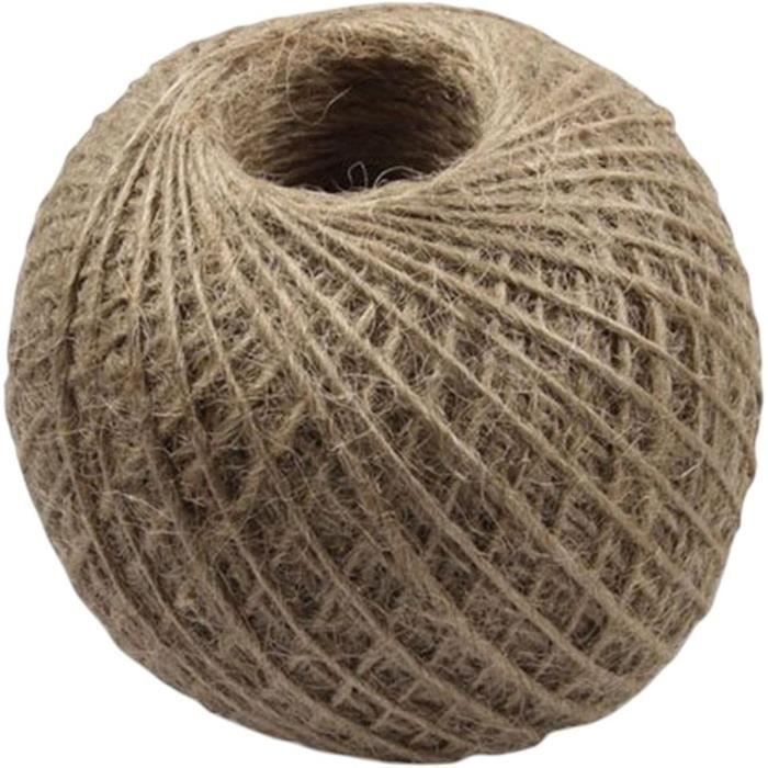 Jute Toile De Jute Corde De Corde Torsadée Tissage Corde Artisanat ...