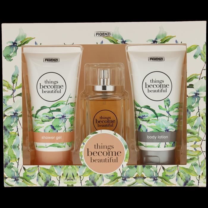 COFFRET CADEAUX EAU DE TOILETTE FIGENZI : eau de toilette gel douche lotion - Cdiscount Au quotidien