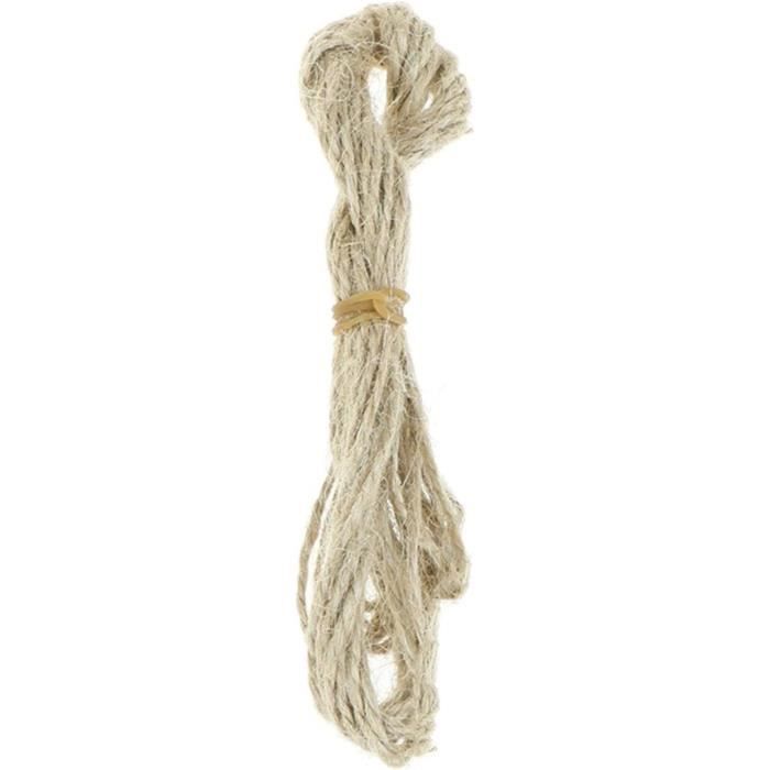Cqinju-Ficelle de Jardin Chaîne sisale Naturelle de Jute en Jute de ...