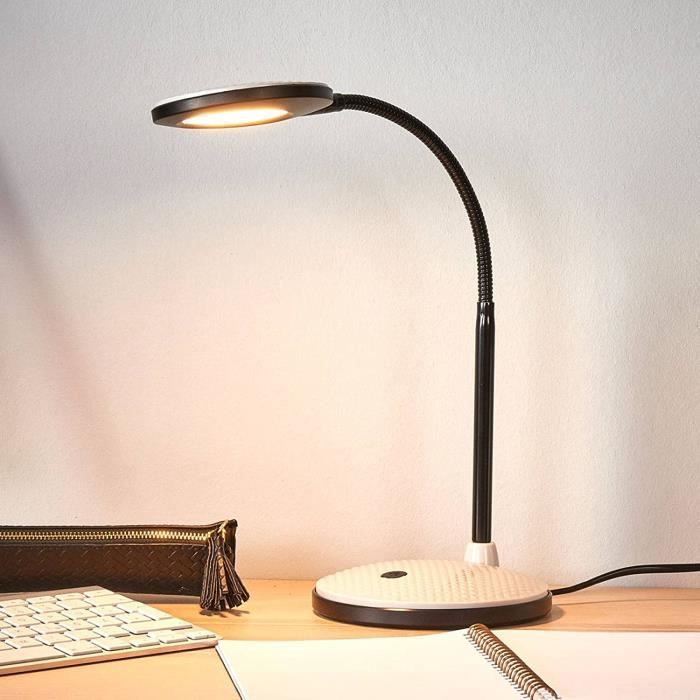 LED Lampe a poser 'Ivan' (Moderne) en Gris e. a. pour Bureau (1 lampe,à ...
