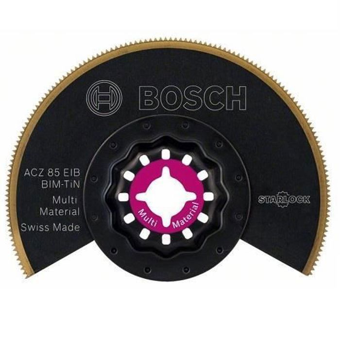 Bosch BIM-TiN Lame pour outils multi-fonction ACZ 85 EIB, Multi ...