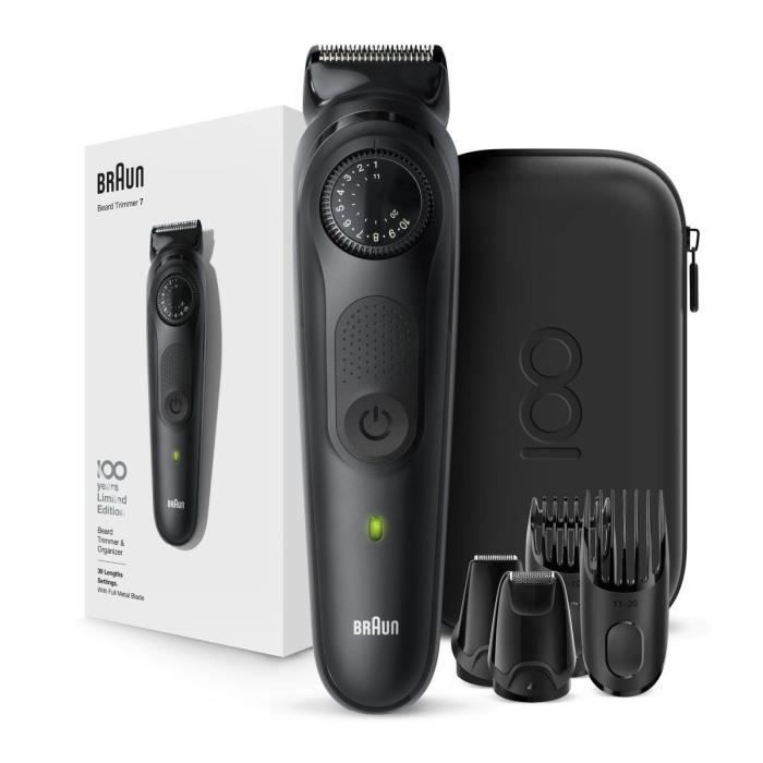Tondeuse à Barbe et Cheveux BRAUN BT7 - Édition Limitée sans fil ...