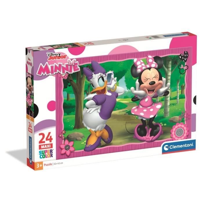 CLEMENTONI - 24 pièces Maxi - Minnie - Cdiscount Jeux - Jouets