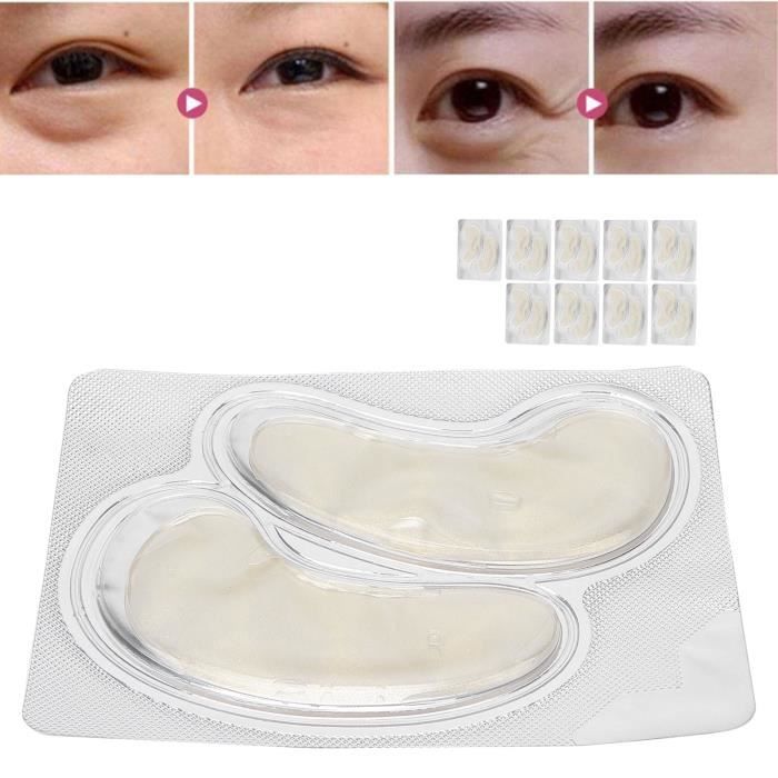 Fafeicy® patchs sous les yeux 10 pièces sous les patchs de collagène ...