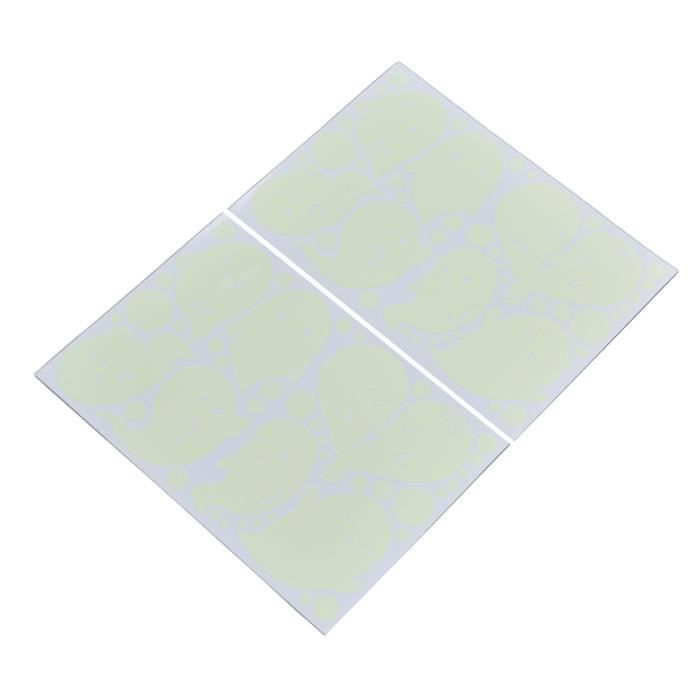 MSA Stickers Muraux Lumineux Autocollant Mural Lumineux Autocollants ...