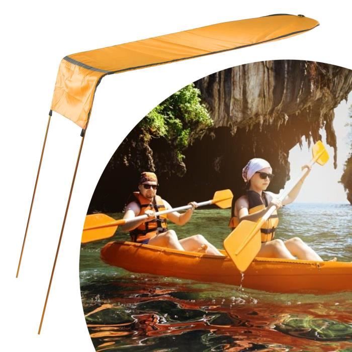 Auvent d'ombre de kayak Kayak Shade Canopy Portable Pliable Boat Auvent ...