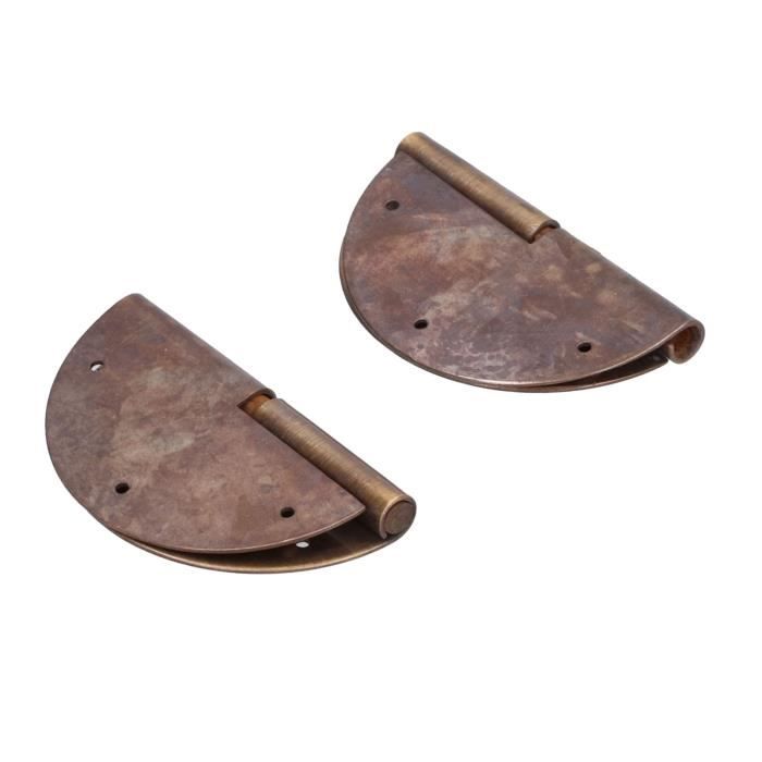 Garosa Charnière en laiton Charnière Ronde, Résistance à l'usure et à ...