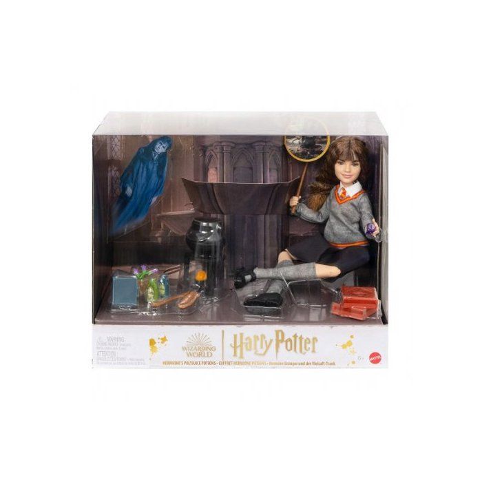 Harry Potter - Coffret Magique Hermione Potions - Poupee en uniforme ...