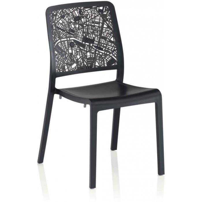 Chaise en résine plan de Paris • Chaise / Fauteuil • Chaise en résine ...