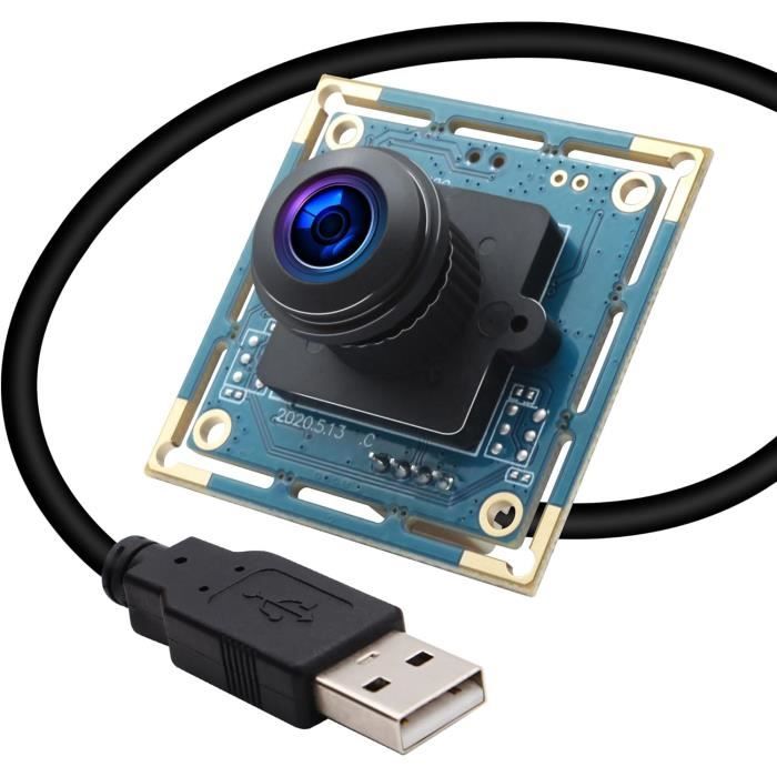 ELP Module de caméra USB 8 MP IMX179 Capteur Webcam Super HD 3264X2448 ...