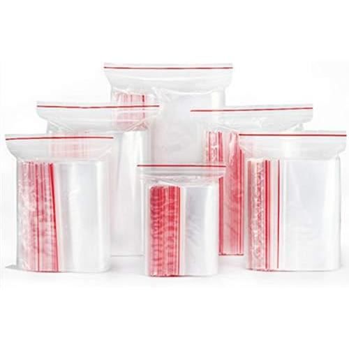 Sac En Plastique Transparent Refermable Multi-Tailles, Sac De Rangement ...