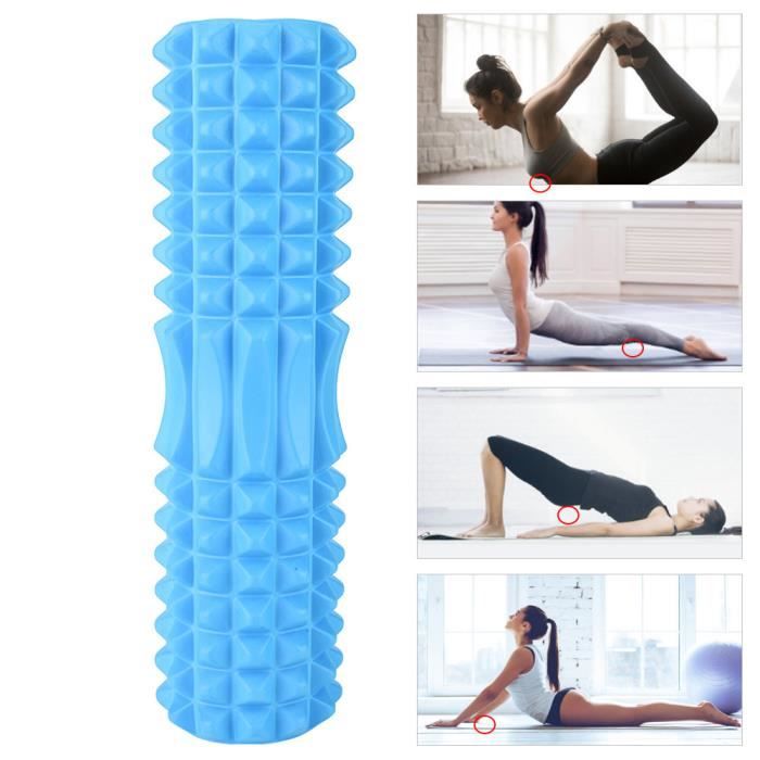 Rouleau de mousse EVA Muscle Massager Foam Roller Hollow Fitness ...