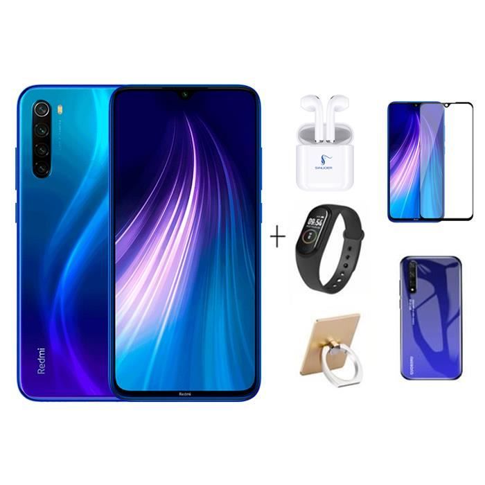 XIAOMI Redmi Note 8 64 Go (Ram 4 Go) Dual SIM Bleu - Cdiscount Téléphonie
