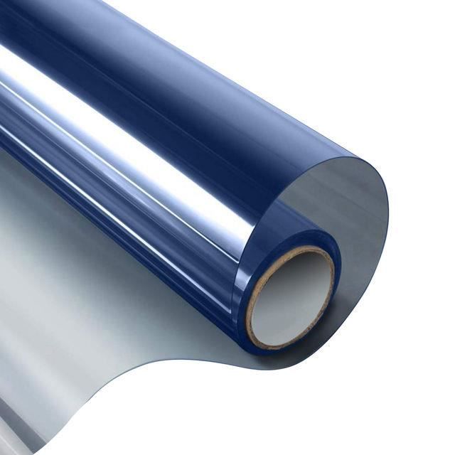 FILM POUR VITRAGE,Bleu-60x300cm--Film solaire haute isolation pour la ...