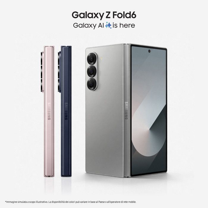 Samsung sm-f956b galaxy z fold6 dual sim 5g 12gb ram 512gb silver ...