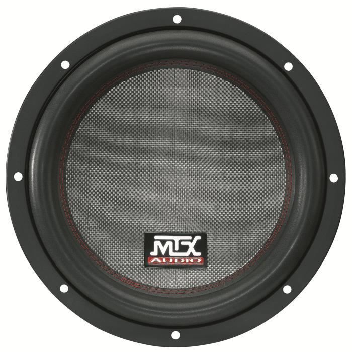 MTX TX612 Subwoofer voiture 30cm 800W RMS 2Ω châssis alu bobine 2,5 ...