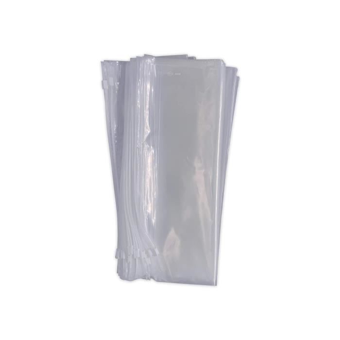Lot De 10, Sac Congélation Grand Sachet Alimentaire A Curseur 40 X 30 ...