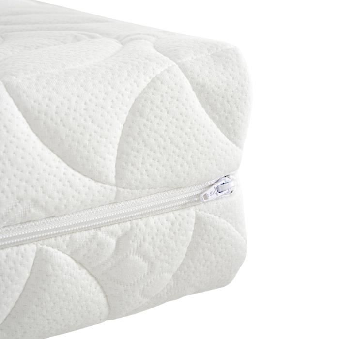 Babysom - Matelas Bébé Bamboo - 60x120 cm | Viscose au toucher Ultra ...