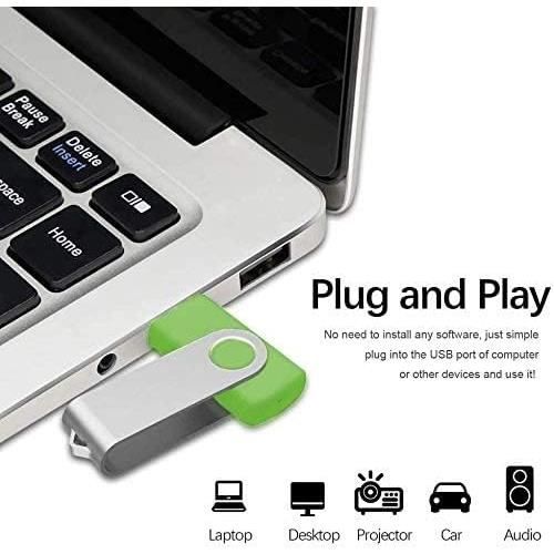 Cle Usb 16 Go Lot De 10 Clés Usb 2.0 Mémoire Sticks Clef Usb 16Go ...