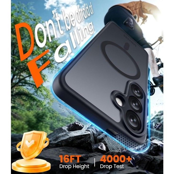 Coque protection MagSafe - MASSILIA TECH - Samsung Galaxy S25 - Aimant ...