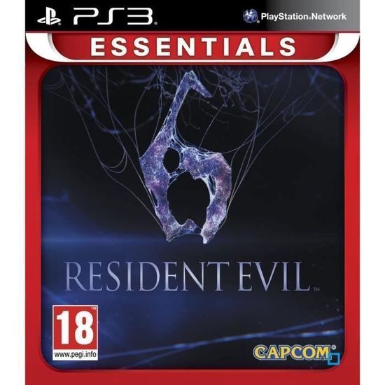 Jeu PS3 - Capcom - Resident Evil 6 - Essentials - Action - En boîte ...