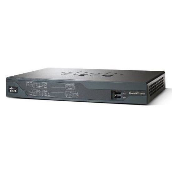 Cisco 888 G.SHDSL Router with ISDN backup Routeur DSL commutateur 4 ...