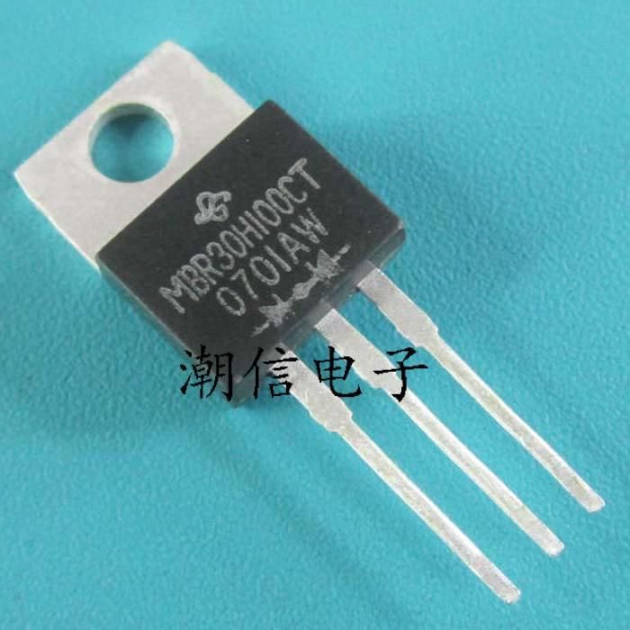MBR30H100CT Rectifier Schottky Diode 30A 100V CIRCUITS INTEGRES ...