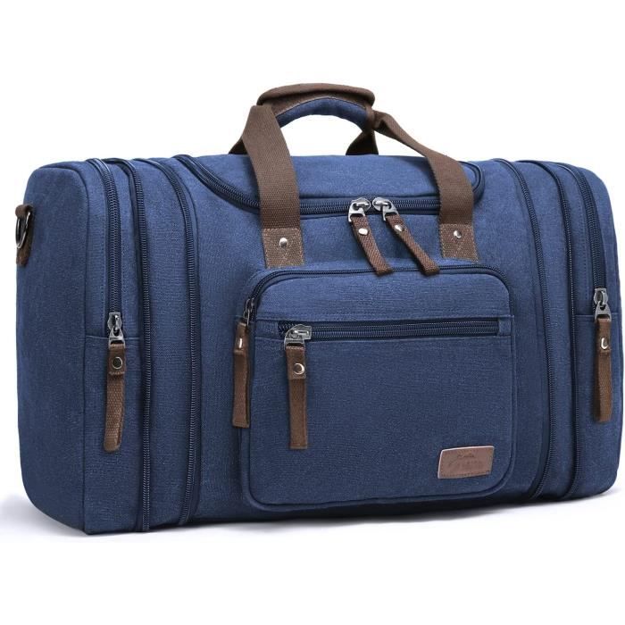Sac de Voyage en Toile Étanche - Fresion - Unisex - Bleu - 60L - 1,29kg