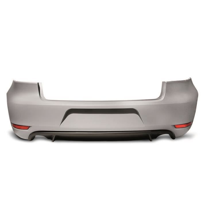 Pare choc arriere VW Golf 6 Look GTI double sortie (W11) - Cdiscount Auto