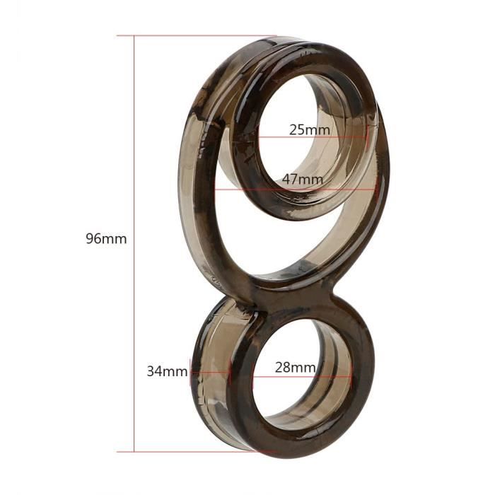 Anneau pénien réutilisable pour homme, jouet sexuel pour homme ...