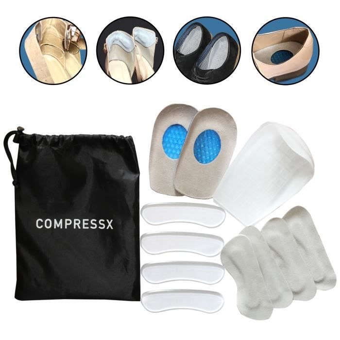Ensemble 12 Pièces Talonnettes / Protèges Talons, Inserts et Coquilles ...