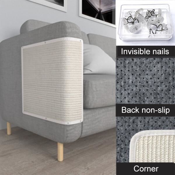 Griffoir,Planche à gratter en Sisal pour chaton,jouet pour animaux de ...