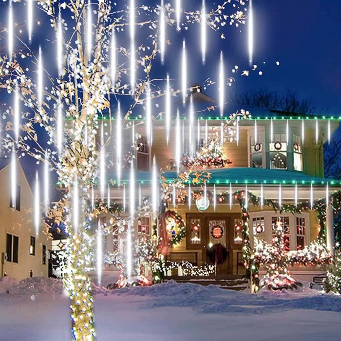 Guirlande Lumineuse Exterieure Noel, Guirlande Pluie Meteore 50Cm ... Guirlande Lumineuse Exterieure Noel, Guirlande Pluie Meteore 50Cm ...