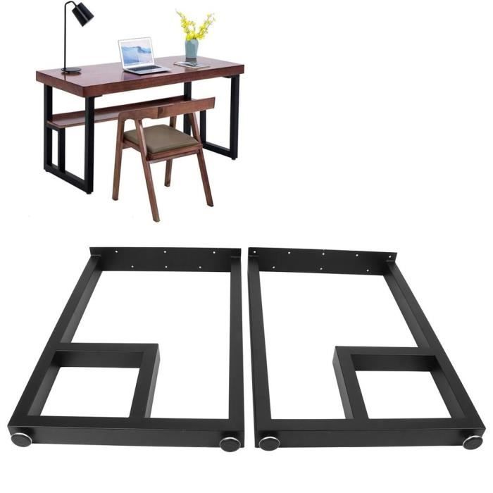 Pied de table console, pieds de bureau en métal, Pied de Table en fer ...