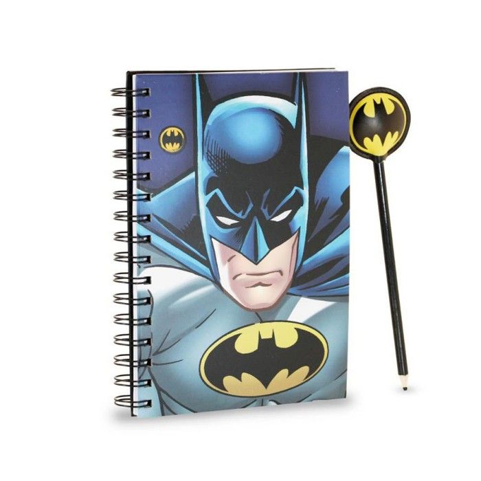 Set Batman - Carnet Spirales et Crayon - Cdiscount Beaux-Arts et ...