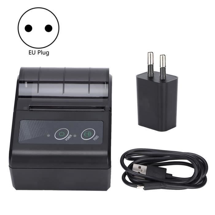 Compete-Imprimante thermique de reçus Imprimante thermique 1500mAh ...