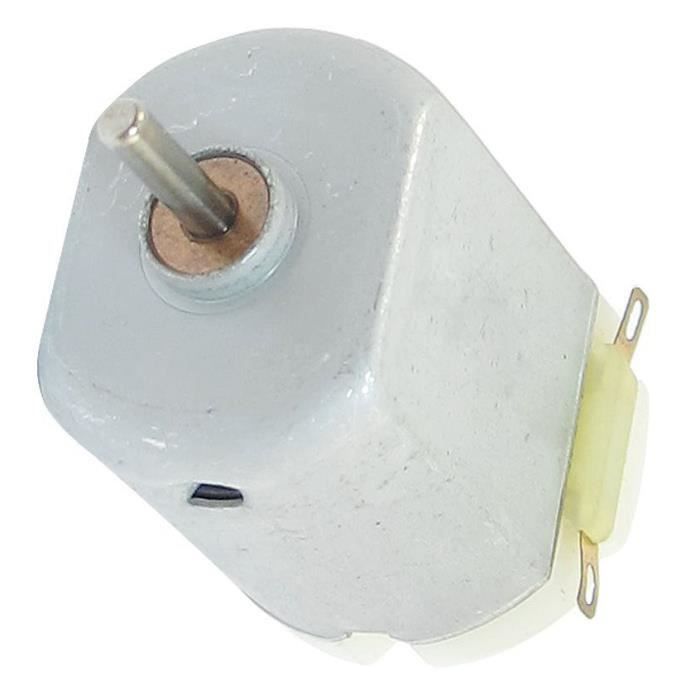 Mini moteur DC electrique magnetique de couple elevee argent de 6300 ...