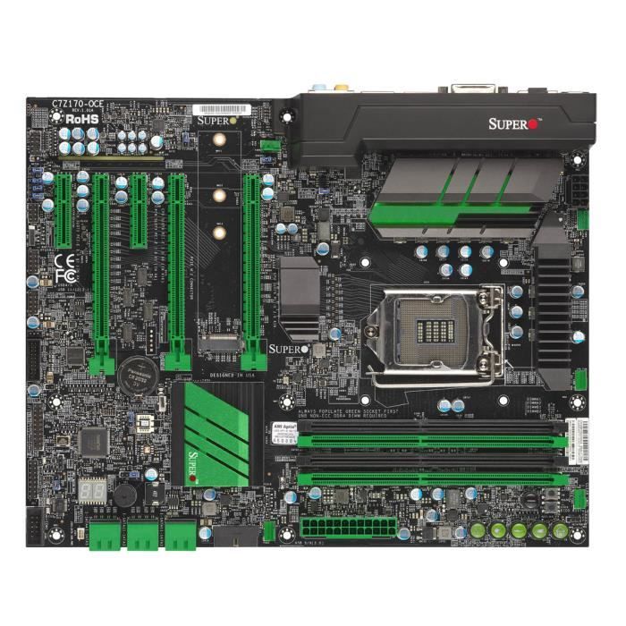 Supermicro C7Z170-OCE, DDR4-SDRAM, DIMM, 3300 MHz, 1.2 V, 1866,2133 ...
