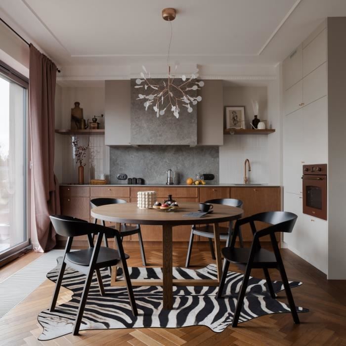 Tapis - THE DECO FACTORY - ZEBRA SKIN FAKE - Imitation peau de zèbre ...