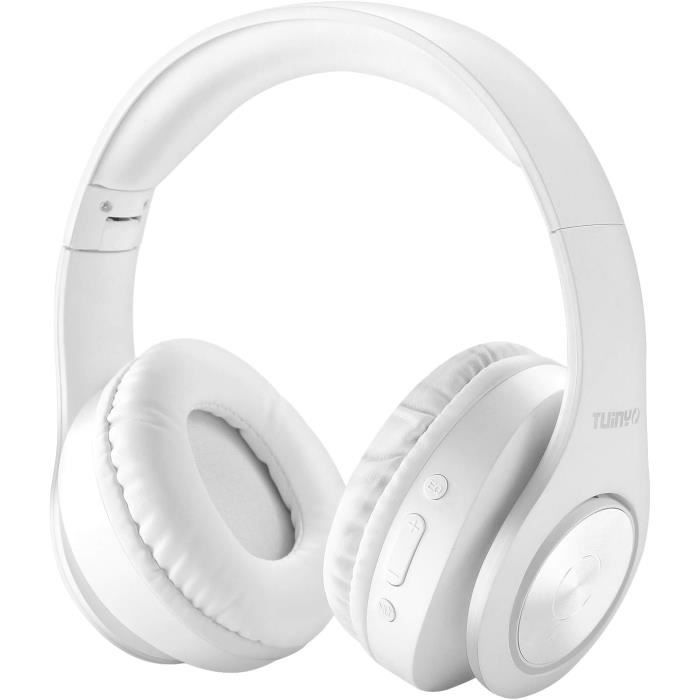 Casque Bluetooth Sans Fil, Casque Sans Fil Stéréo, Temps De Lecture 35H ...