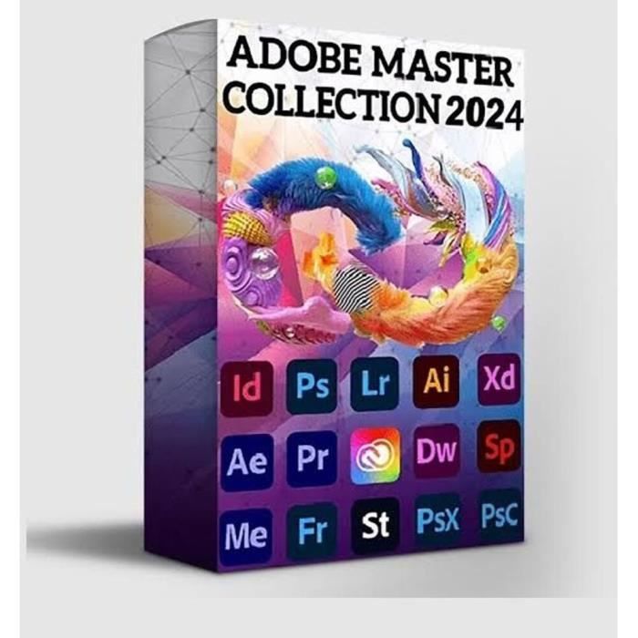 Adobe Master Collection 2024 pour WINDOWS à télécharger - Soldes Cdiscount