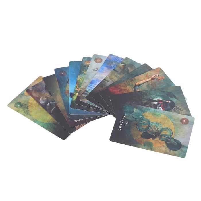 Jeu de cartes tarot Werther Card anglais GUE 64 - ZERODIS - Blanc ...