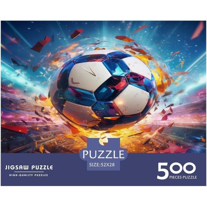 Sports De Balle Puzzle Adulte 1000 Pièces Un Football Puzzle Classique ...