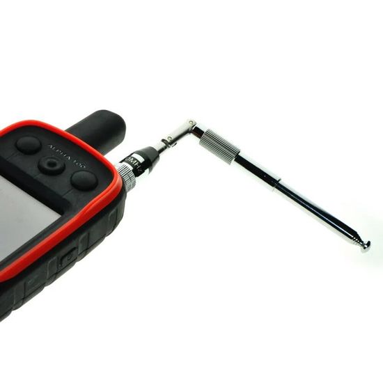 Antenne télescopique pliable longue portée,flexible,pour Garmin Alpha ...